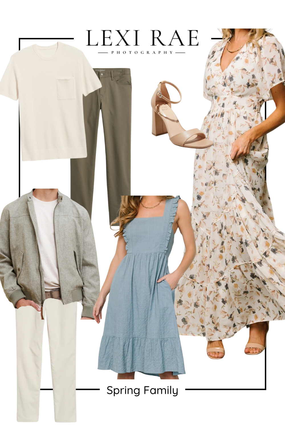 Tip for Choosing Family Outfits - Lexi Rae Photography